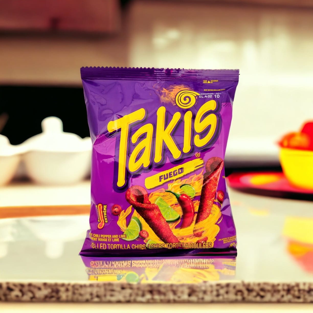 Takis Fuego Barcel 90 g - Spicy & Tasty Mexican Snack - Lili et Gordo - Mexican Experiences