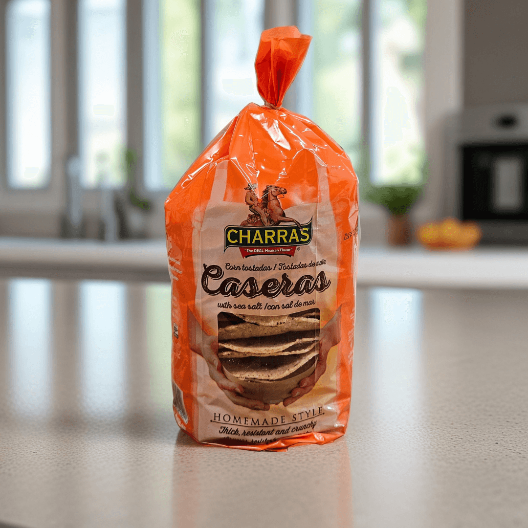 Tostadas Caseras Charras 350 g - Horneadas | Comestibles mexicanos de ...