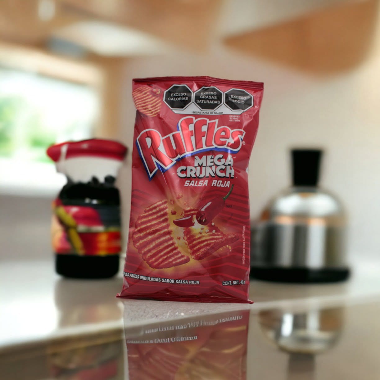Ruffles Salsa Roja Sabritas 48 g – Tienda Mexicana Online – Lili et ...