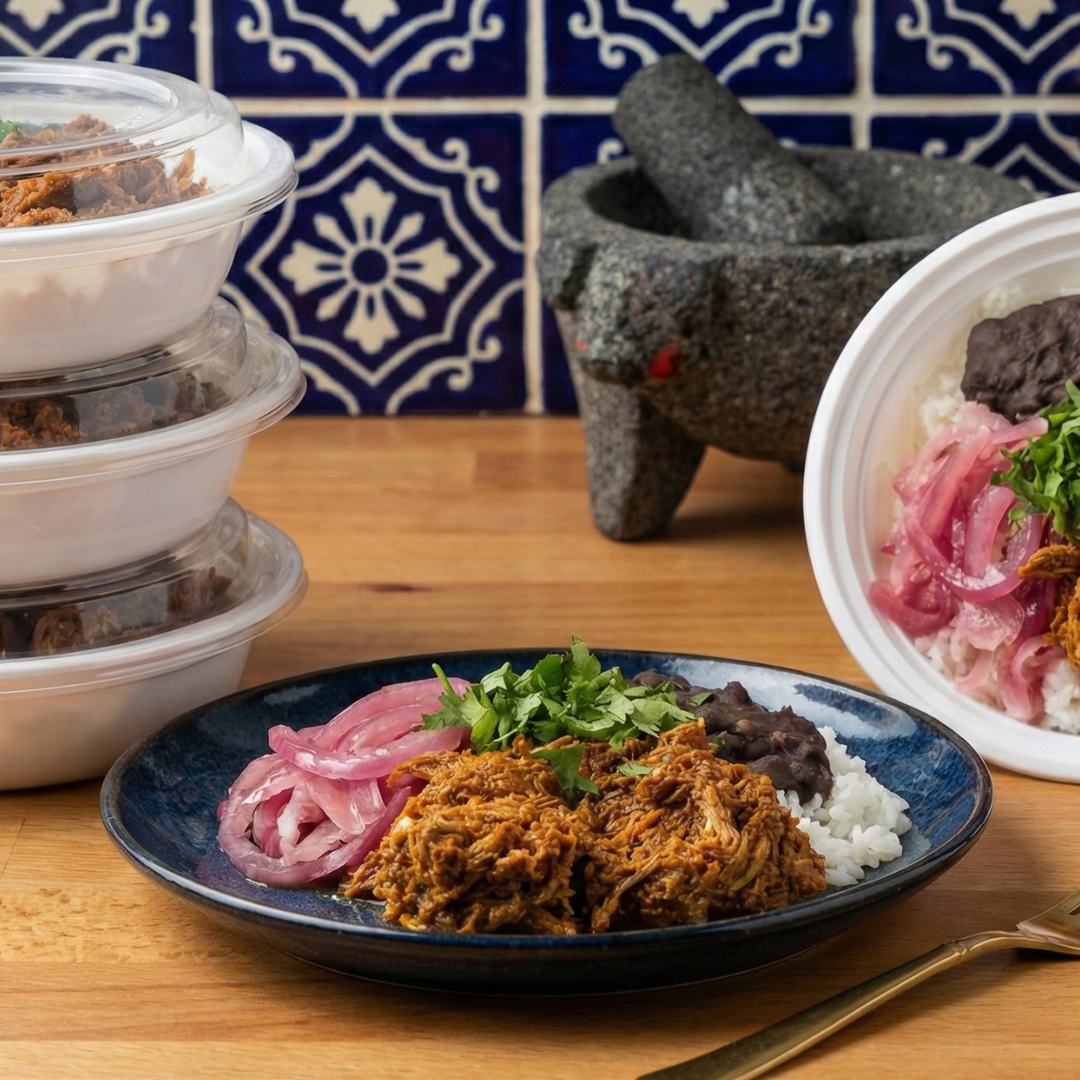 Bol Cochinita Pibil | Plat Mexicain Prêt-à-Manger – Lili et Gordo ...